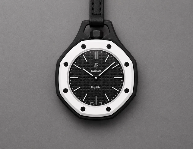 SWATCH X AUDEMARS Piguet Royal Pop Ocho Negro Black New Full Set Box ...