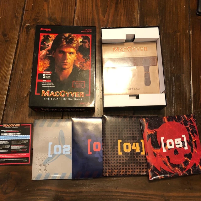 PRESSMAN MACGYVER THE Escape Room Game 2018 £11.85 - PicClick UK