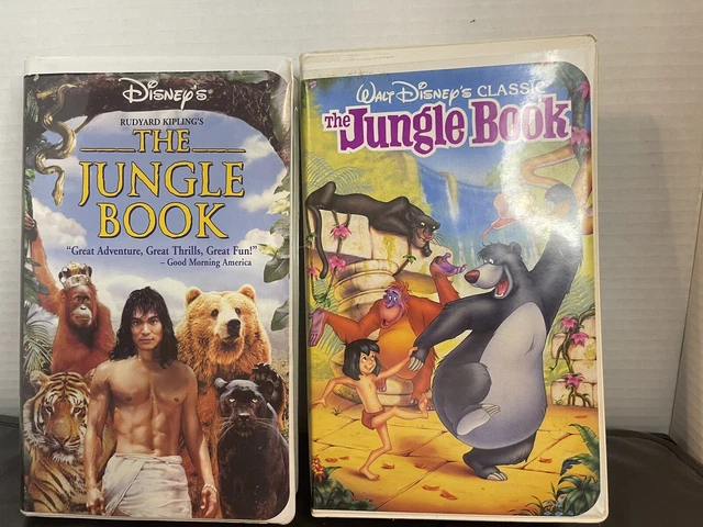 NASTRI VHS WALT Disney... Il libro della giungla (2 versioni) EUR 4,47 ...