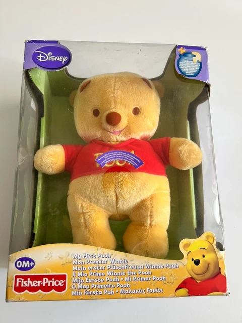 DISNEY BABY'S FIRST Winnie The Pooh Fisher Price Plush Soft Toy £11.12 ...