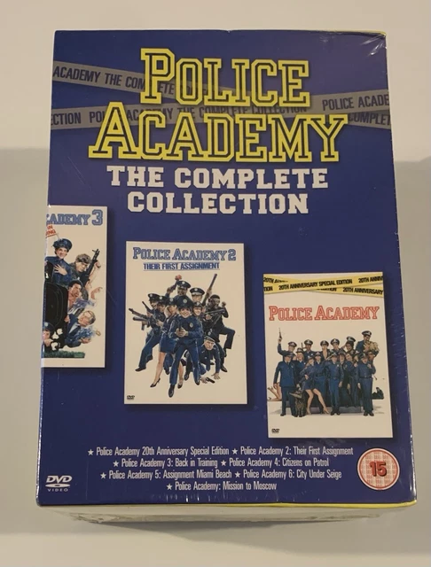 POLICE ACADEMY THE Complete Collection New And Sealed £16.15 - PicClick UK