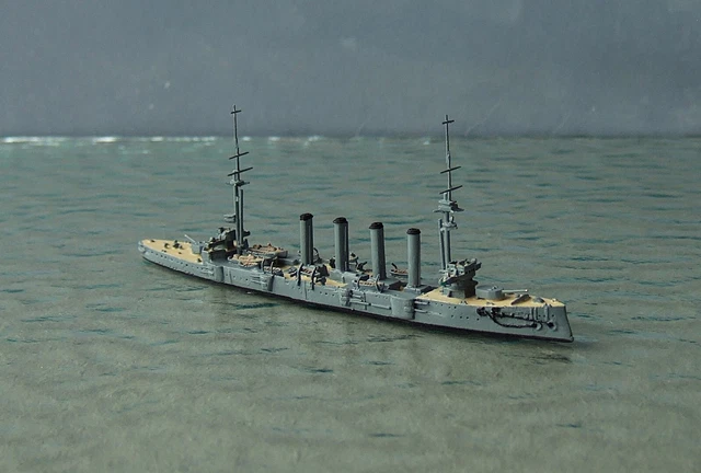 ARMOURED CRUISER HMS GOOD HOPE by Navis S 1:1250 Waterline Ship Model £ ...