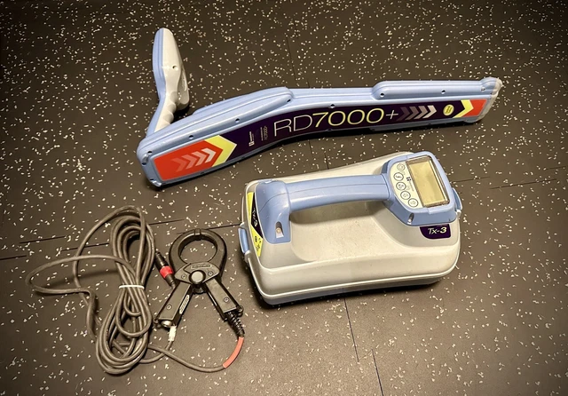 RADIODETECTION RD7000+ TL with TX-3 Cable Pipe Locator Fault $2,500.00 ...