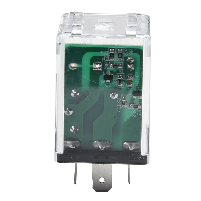 24V 3PIN LED-FLASHER Unità Relè for Auto Indicatore Direzione Flasher ...