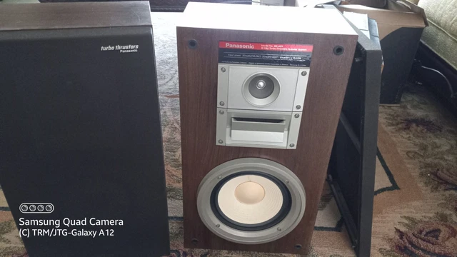 PAIR OF PANASONIC SB-403 turbotrusters speakers Tested 30W/M 20W/DIN ...