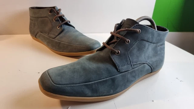 BASE LONDON ORBIT - Mens Soft Nubuck Gum Soled Emerald Boots- Size UK 9 ...