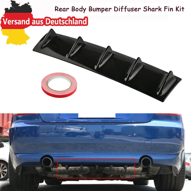 23'''X6'' CAR BUMPER Rear Diffuser Rear Diffuser 5 Fin Spoiler £15.31 ...