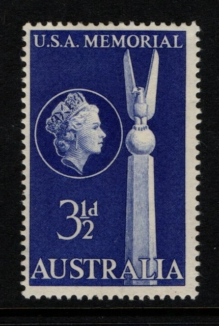 AUSTRALIA 1955 3½D Australian American Friendship SG283 Mint $1.20 ...