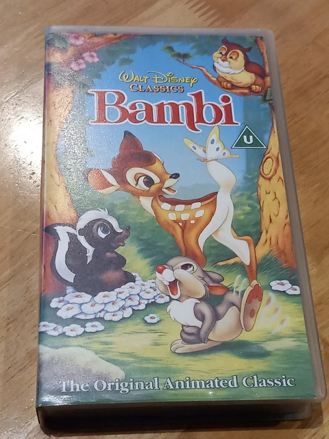 DISNEY BAMBI VHS Video £10.00 - PicClick UK