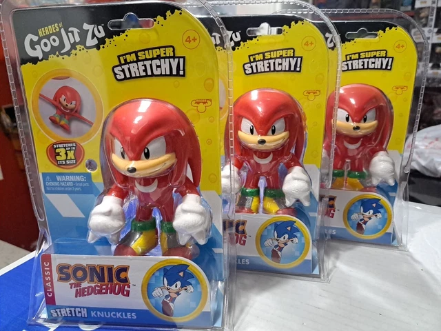 HEROES OF GOO Jit Zu: Sonic The Hedgehog Knuckles 5" Action Figure ...