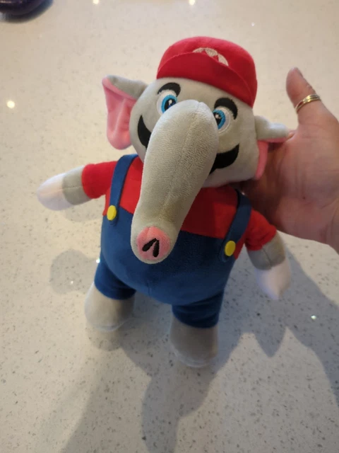 SUPER MARIO BROS. Wonder Elephant Mario Plush Soft Toy Doll Teddy 10.5 ...