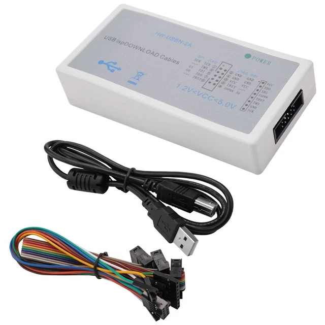 USB ISP DOWNLOAD Cable JTAG SPI Programmer for LATTICE FPGA CPLD -USBN ...