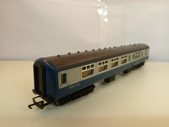 HORNBY R922 BR INTERCITY BLUE GREY MK2 2nd CLASS BRAKE COACH M14052 £13 ...