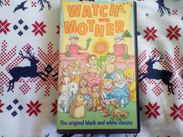 WATCH WITH MOTHER Vhs Video -Andy Pandy, Bill And Ben Flowerpot Men ...