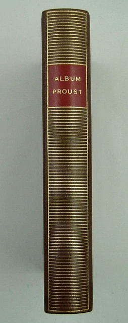 ALBUM PROUST - Bibliothèque de la Pléiade - Gallimard - 1965 - TBE EUR ...