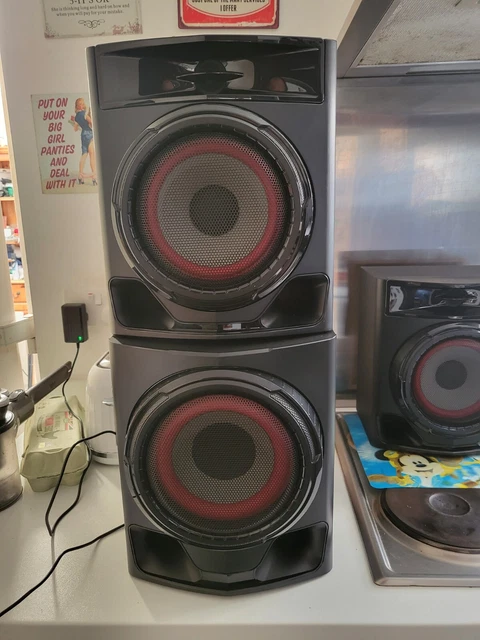 LG XBOOM CJ45 720W Micro Hi-Fi System with Bluetooth £150.00 - PicClick UK