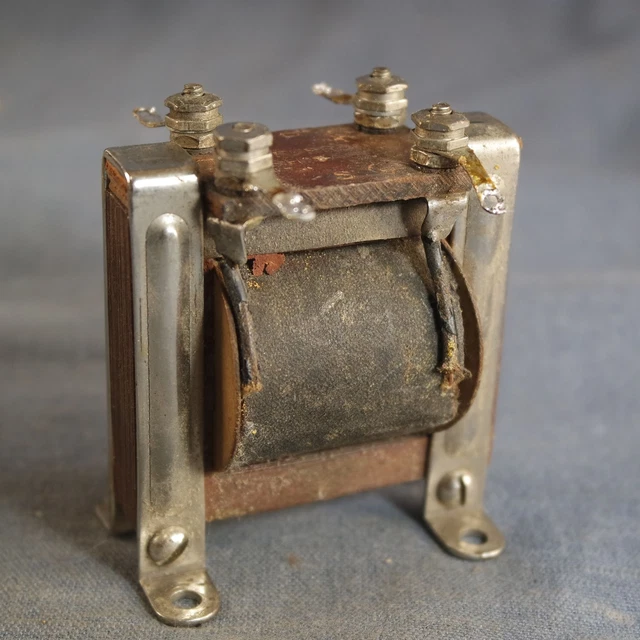 1920S JEFFERSON AMPLIFYING Audio Frequency Transformer for Radio Repair ...