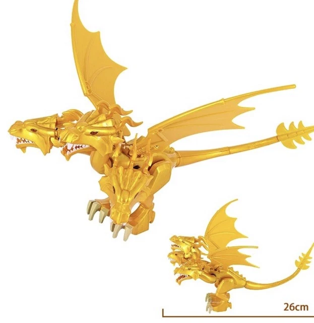 LEGO JURASSIC WORLD THREE HEADED KING GHIDORAH Giocattoli dinosauro ...