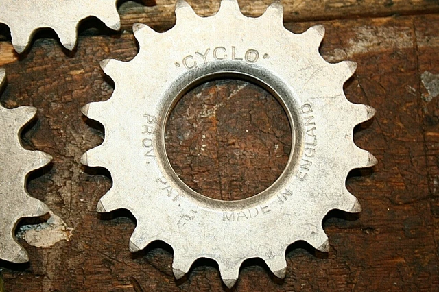 VINTAGE CYCLO ALUMINUM 18 tooth Fixie Fixed Gear Single Speed Track ...