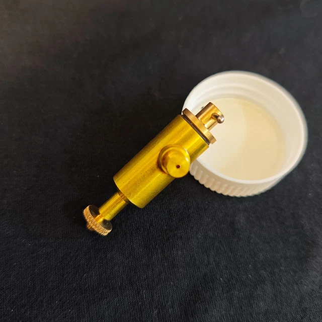 1/4&X40TPI BRASS DISPLACEMENT Oiler for Live Steam Engine Lubricator ...