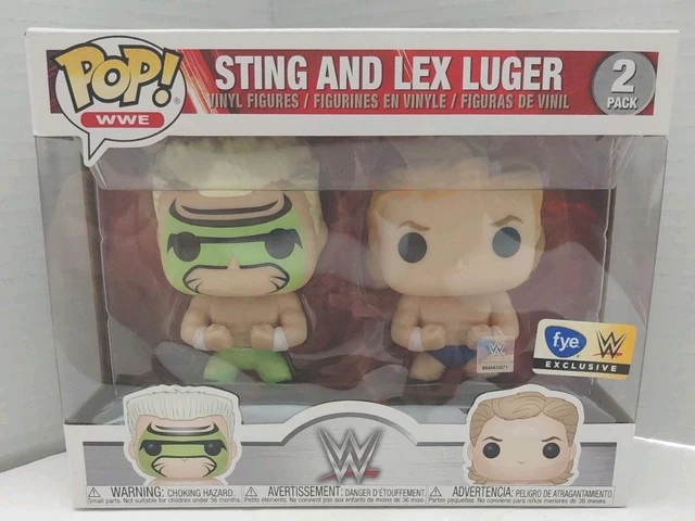 FUNKO POP! VINYL: WWE - WWE Lex Luger and Surfer Sting - FYE (Exclusive ...
