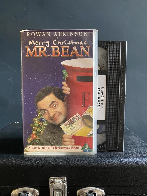 MERRY CHRISTMAS MR Bean VHS Video - Rare Vintage Comedy Collectibles £6.24 - PicClick UK