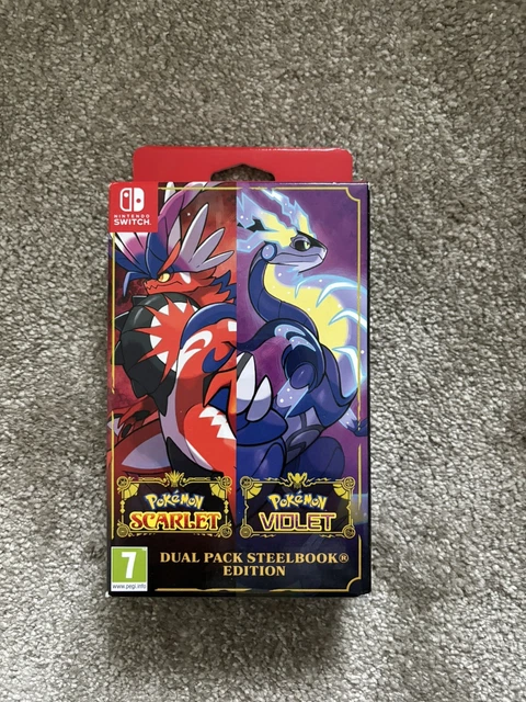 NINTENDO SWITCH, POKEMON Scarlet and Violet dual Pack, New, Sealed ...