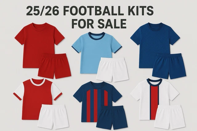 25/26 KIDS & Adults Football Kits 25/26 Kits!!! £25.64 - PicClick UK