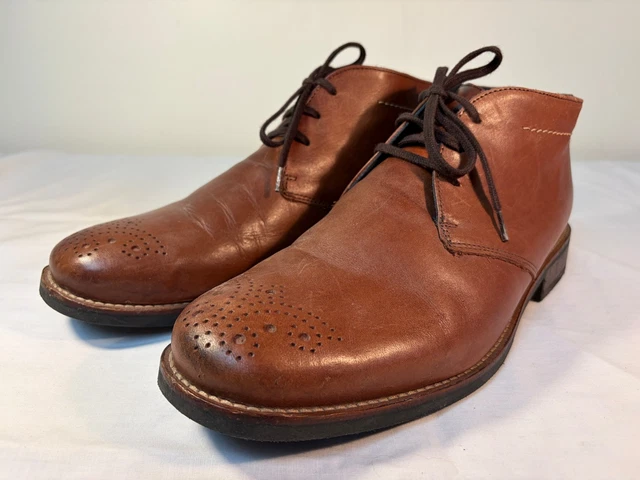 WOLKY CAYENNE CLOUD 9 Chukka Boots Men's Leather Lace-up Ankle - EU 46 ...