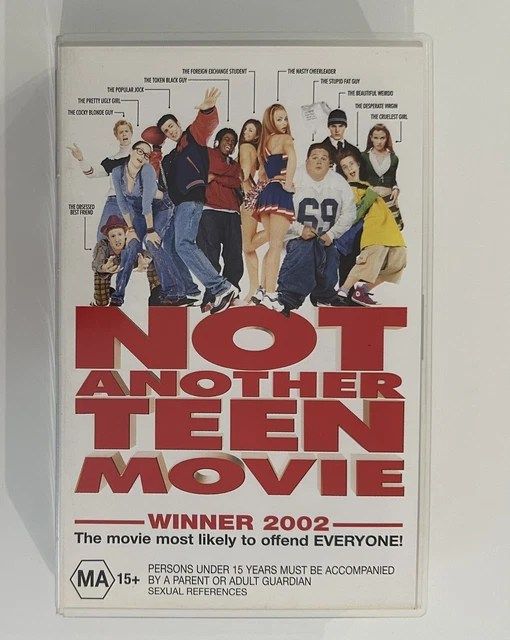 NOT ANOTHER TEEN Movie [VHS] Columbia Tristar Ex-Rental Big Box Video ...
