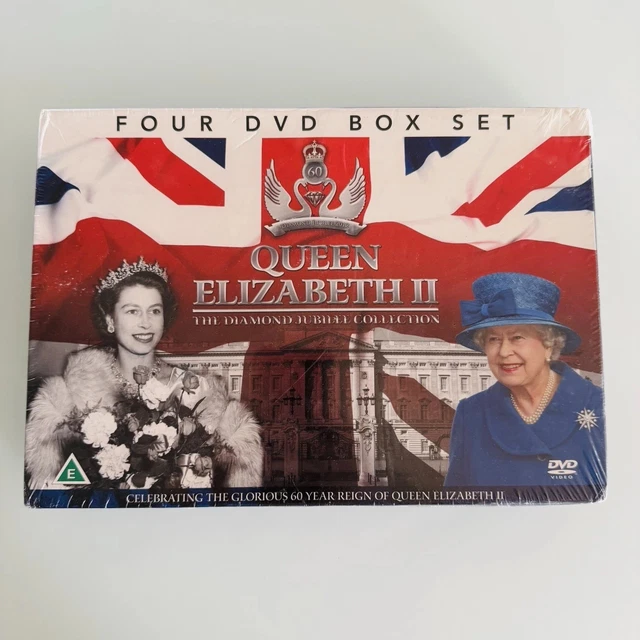 QUEEN ELIZABETH II The Diamond Jubilee Collection 4 DVD Sealed R2 Free ...