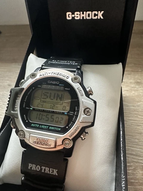 CASIO PRO TREK PRT-30 vintage protrek Twin Sensor Alti-Thermo EUR 119 ...