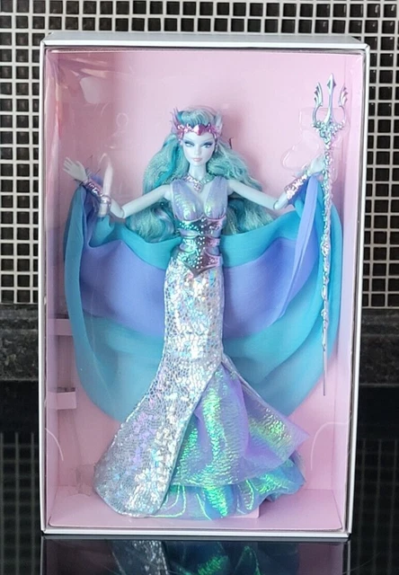 WATER SPRITE BARBIE Doll Forth in the Faraway Forest Collection Gold ...