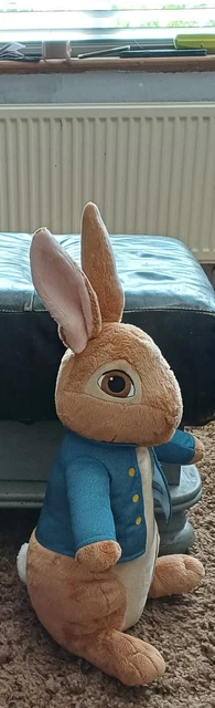 GIANT PETER RABBIT Movie Plush Soft Toy 55cm Teddy Rainbow Designs £24. ...