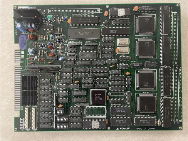 CRIME FIGHTERS ARCADE PCB Board Konami Jamma TESTED WORKING 100% $350. ...