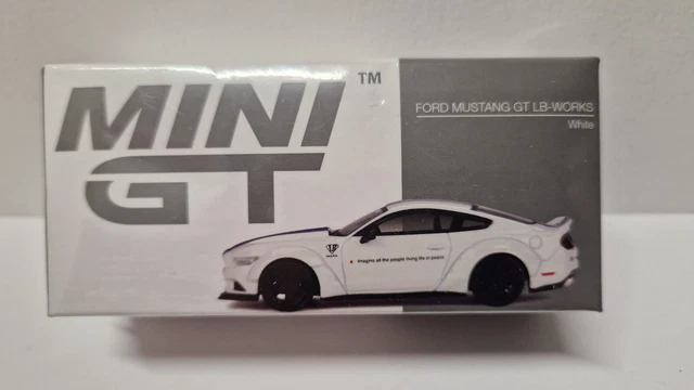 MINI GT FORD MUSTANG GT LB-WORKS White n°646 (CP16) EUR 13,00 - PicClick FR