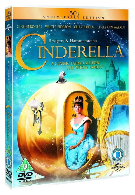 CINDERELLA (DVD) GINGER Rogers Walter Pidgeon Celeste Holm Lesley Ann ...