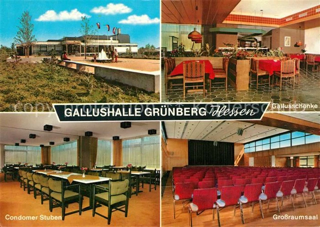 43333853 GRUENBERG_HESSEN GALLUSHALLE Condomer Stuben Gallusschenke ...