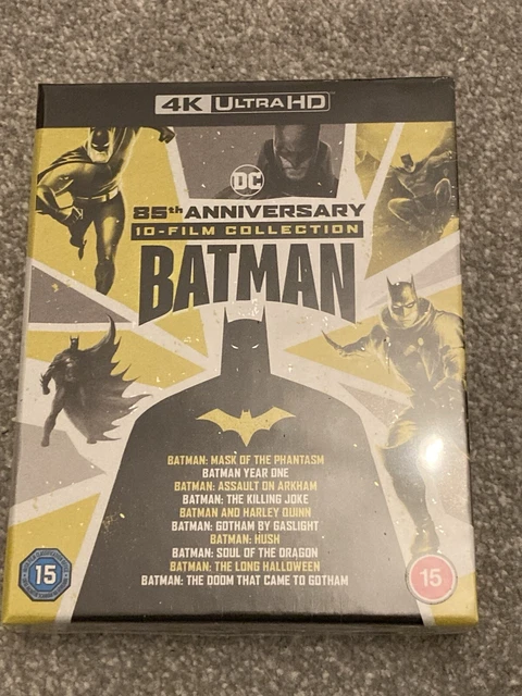 BATMAN 85TH ANNIVERSARY 10-Film Collection 4K UHD DC Animated Hush Year One New £115.00 ...