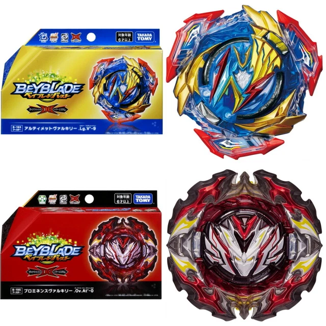 SETOF 2 GENUINE Takara Tomy Beyblade Burst Prominence Valkyrie Ultimate ...
