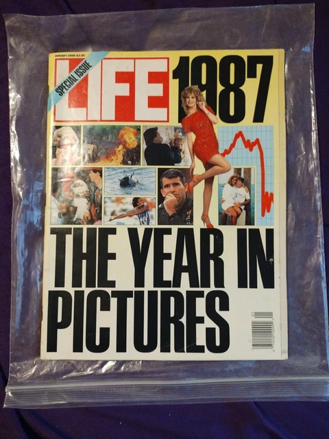 LIFE SPECIAL ISSUE 1987 The Year in Pictures January 1988 Issue £10.62 ...