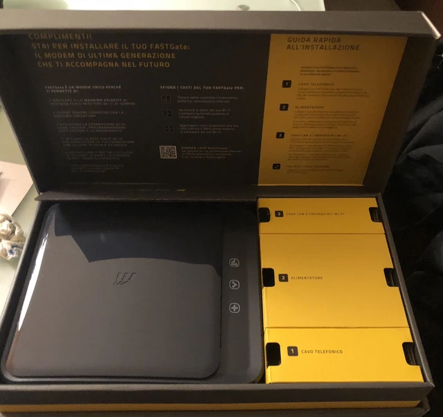 FASTGATE FASTWEB WIFI Fiber Modem Router $23.28 - PicClick