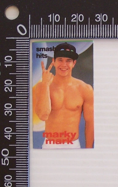 VINTAGE 90S MARKY MARK WAHLBERG SMASH HITS MAGAZINE FAN TV SHOW PROMO ...