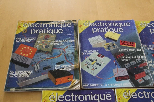 LOT REVUE ELECTRONIQUE PRATIQUE 1982/83 informatique vintage EUR 30,00 ...
