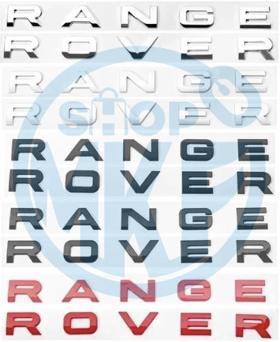 RANGE ROVER SPORT Grill & Boot Badge Emblem | ABS | Gloss & Matte ...