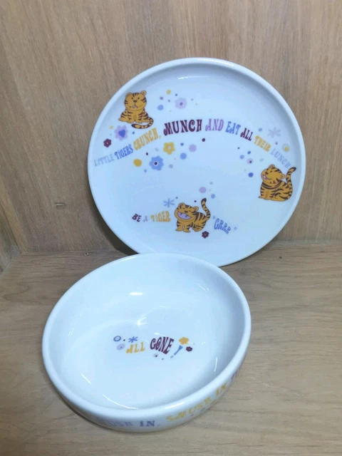 ROYAL WORCESTER JAMIE Oliver Cheeky Chops Little Eats Plate Nibbles ...