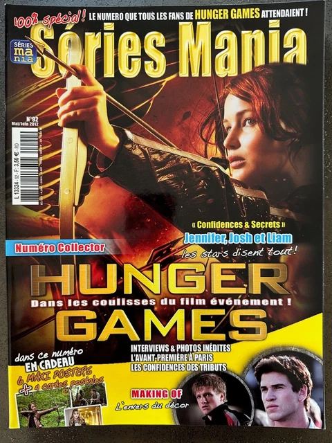 MAGAZINE SÉRIES MANIA n°92, collector spécial Hunger Games EUR 35,00 ...