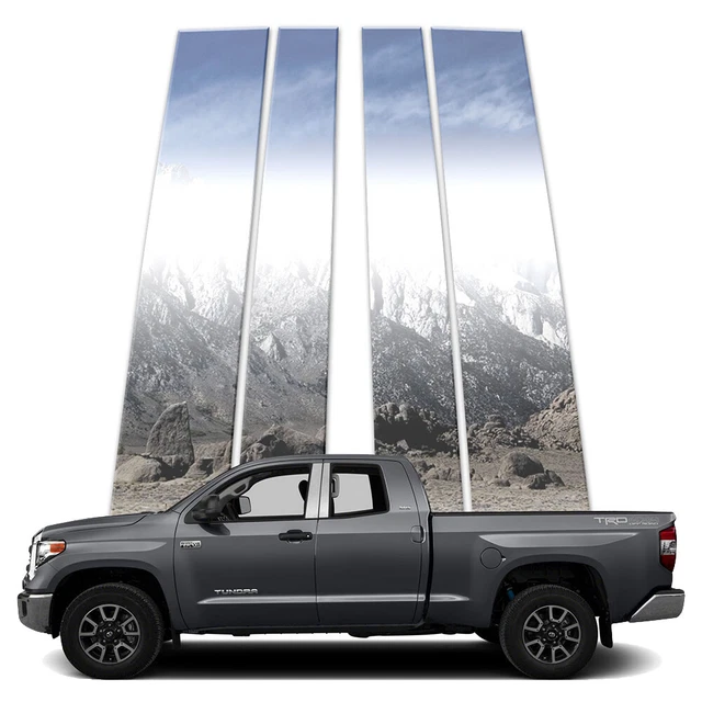 4P PILLAR POST Covers fits 2007-2021 Toyota Tundra Double Cab by ...