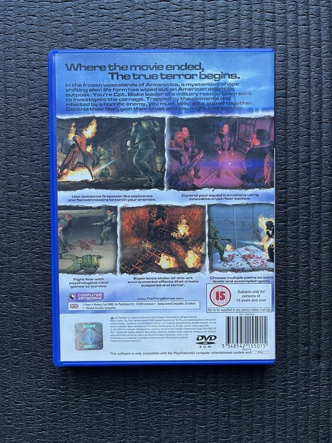 THE THING PS2 Complete With Manual £6.52 - PicClick UK