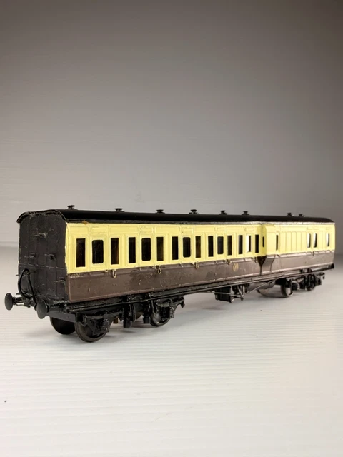 ROXEY MOULDINGS OO GWR Clifton Down Driving Trailer Coach Kit Assembled ...